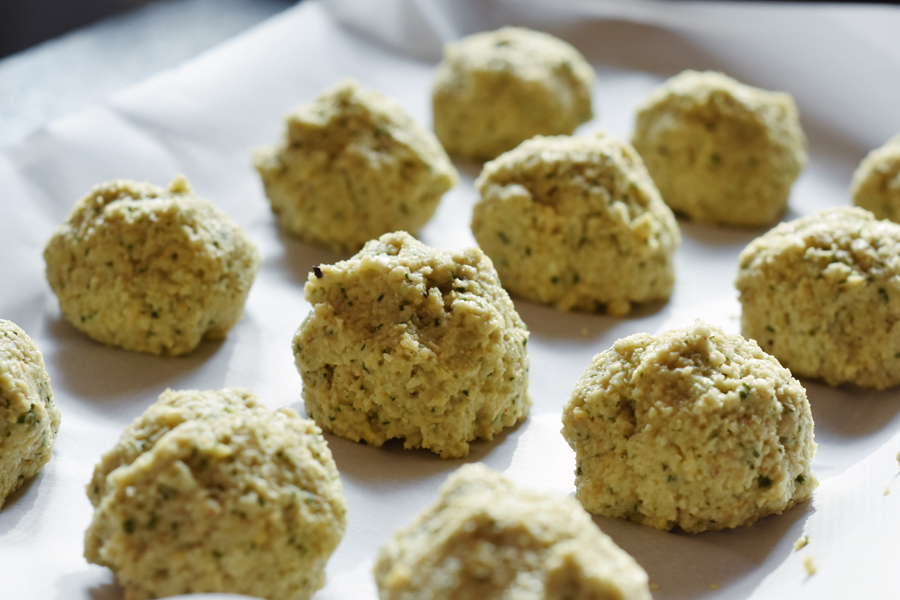 Falafel Recipe + Vegan Tzatziki Recipe